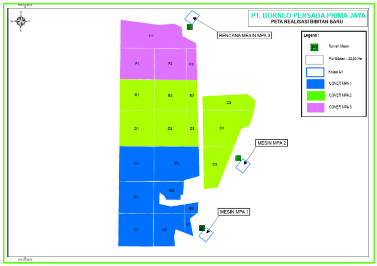 Peta Realisasi Bibitan Baru | PDF