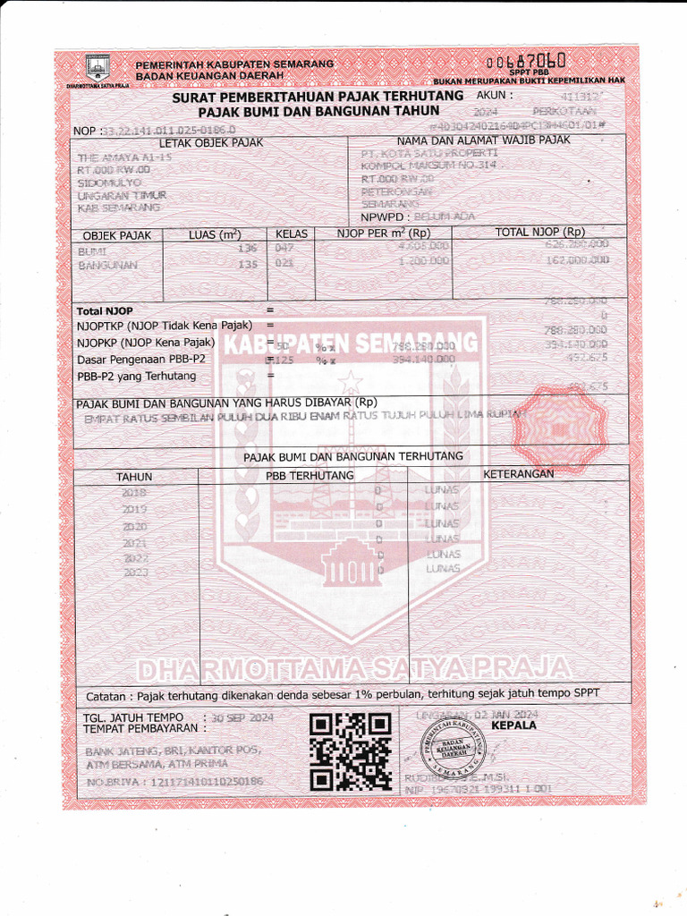 PBB Ungaran 2 SHM | PDF