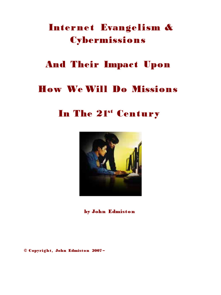 Internet Evangelism and Cybermissions in The 21st Century | PDF ...