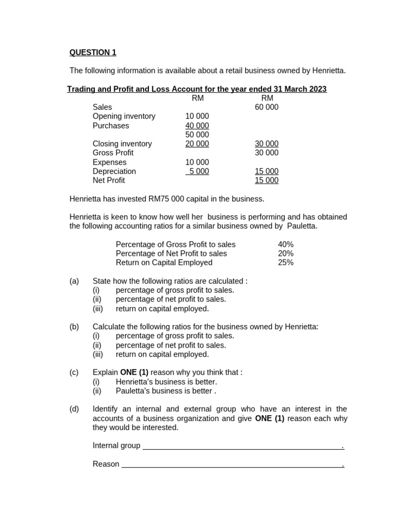 Exercises Financial Statement Analysis | PDF | Net Income | Revenue Exercises Financial Statement Analysis | PDF | Net Income | Revenue
