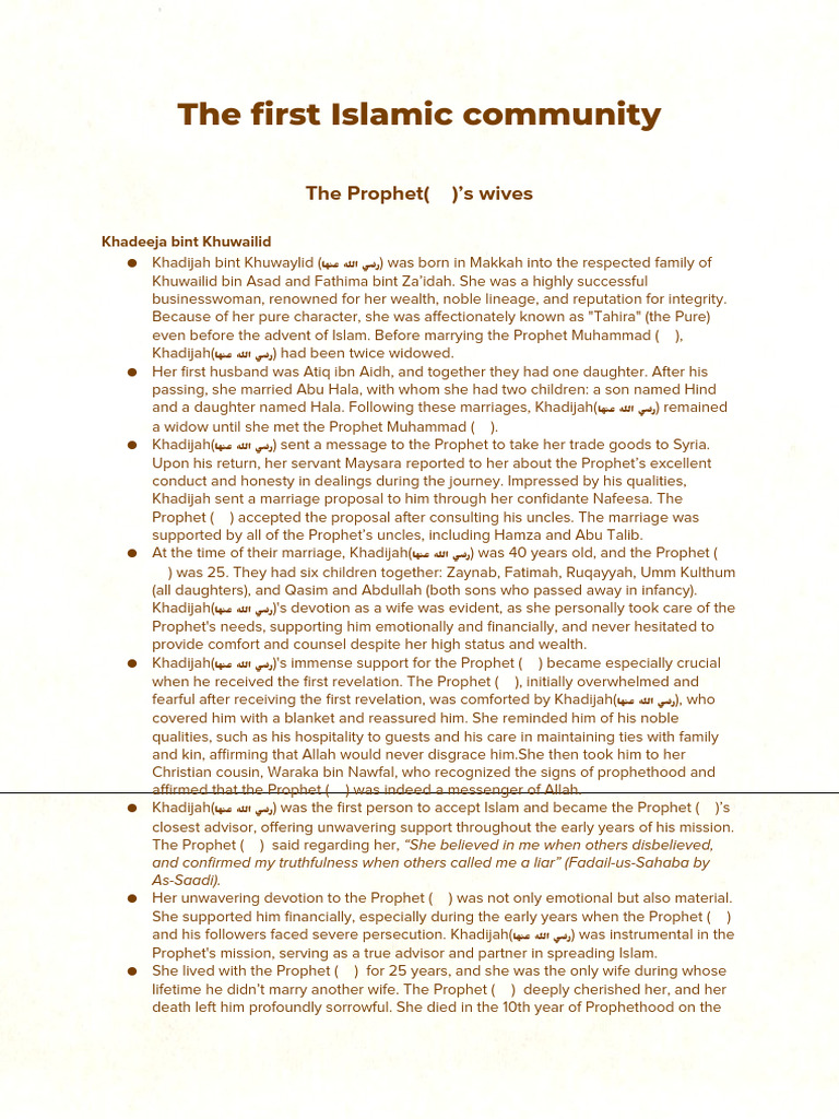 Copy of Copy of Commonplace Book Template | PDF | Muhammad | Banu Hashim