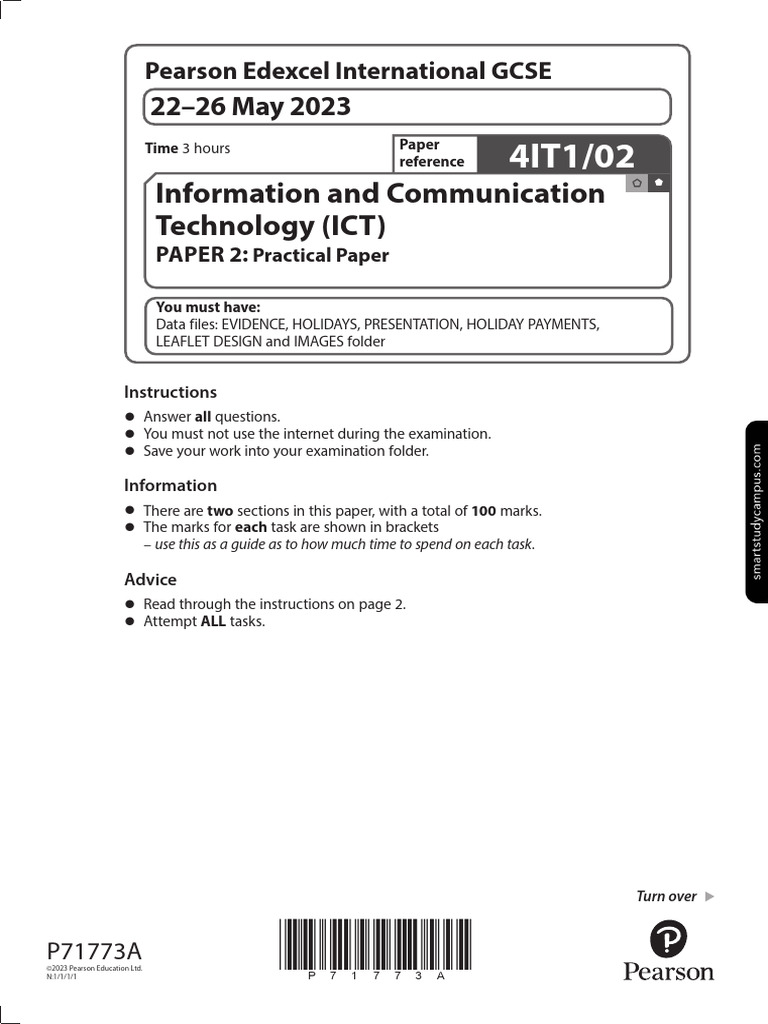 Year 11 Pp2 Ict Booklet | PDF | Spreadsheet | Databases