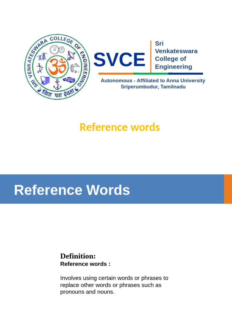 Reference Words New | PDF | Word | Grammatical Number