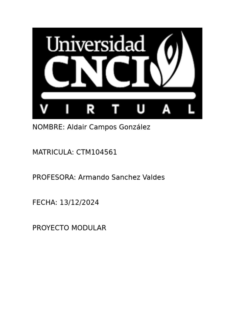 proyecto.modular | PDF | Informática | Hidrología