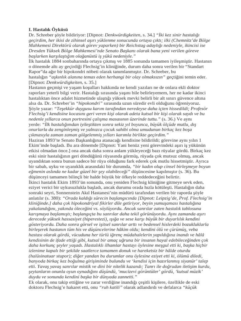 Schreber Vakası | PDF