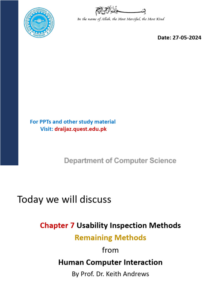 HCI Usability & Action Analysis | PDF | Usability | Cognitive Science