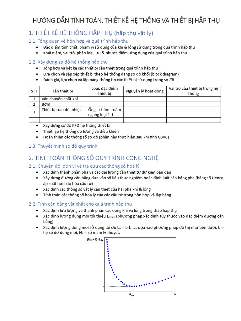 Huong Dan Tinh Toan Thiet Ke Hap Thu | PDF