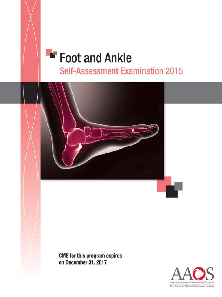 AAOS 2015 Foot | PDF | Toe | Ankle