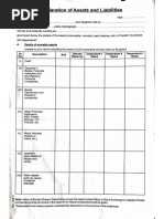 Asset Statement Form 34A | PDF