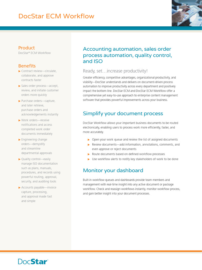 DocStar Workflow Module FS ENS | PDF | Information Technology | Business