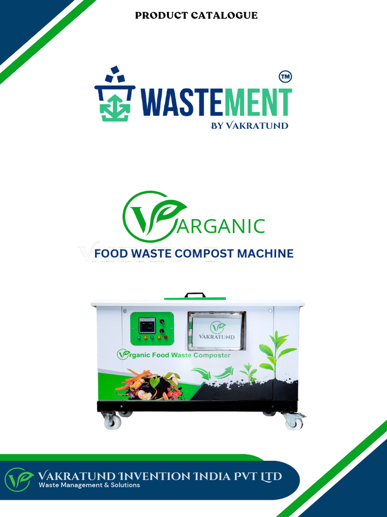 Organic Food Waste Compost Machine | PDF | Waste Management | Compost