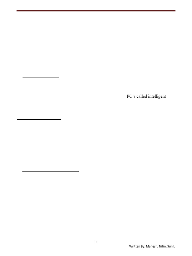 Operating Systems Notes | PDF | Process (Computing) | Thread (Computing)