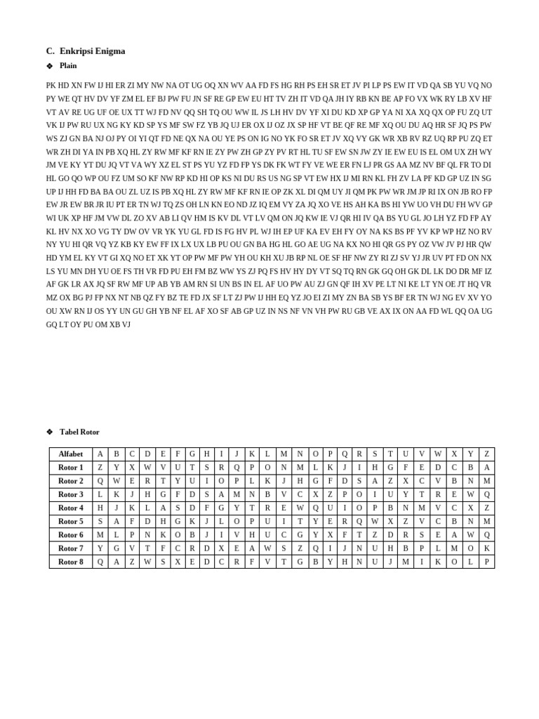 5 enkripsi 150 kata enigma | PDF | Aircraft | Naval Aviation