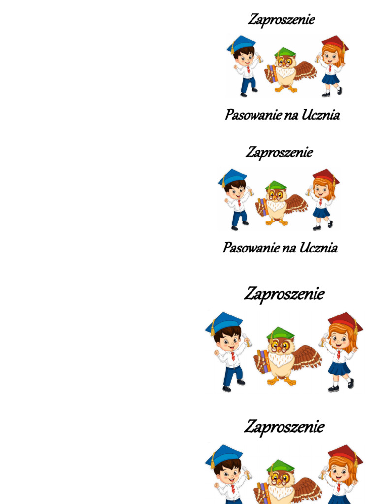 Zaproszenie Mama 2 | PDF