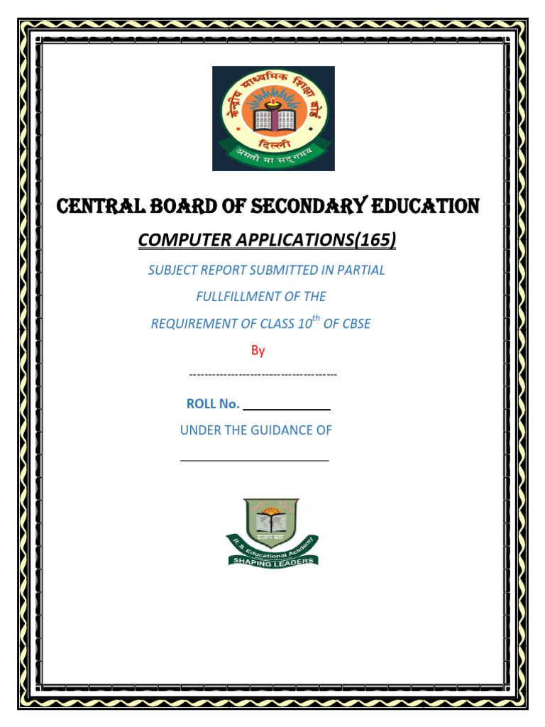 Computer Application Class 10 Session -2024-25 | PDF | Internet ...