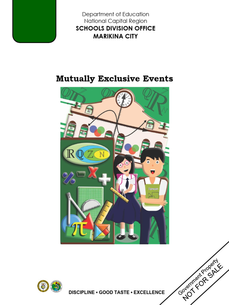 MATH G10_Q3_M6 (14pages) | PDF | Probability | Sampling (Statistics)