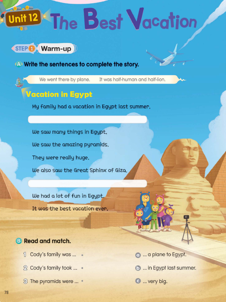 S4_W20_U6_Writing Practice_Travelling Experiences | PDF