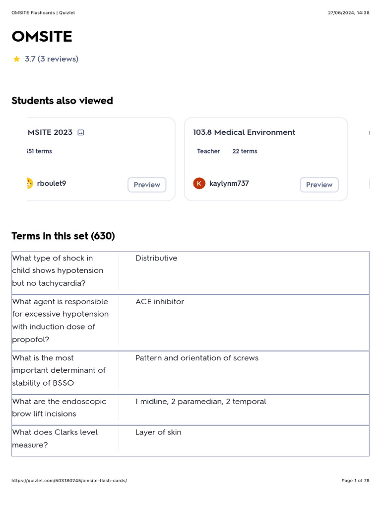 OMSITE 2 | PDF | Bone | Human Nose
