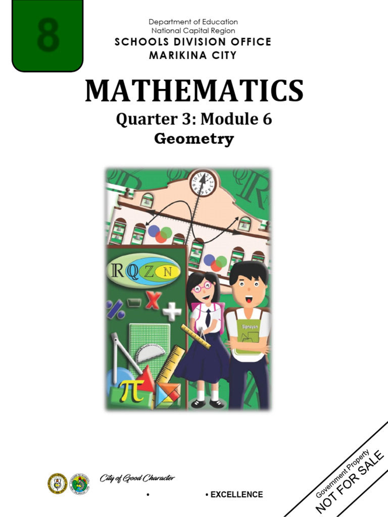 MATH G8_Q3_M6 (20pages) (1) | PDF | Triangle | Perpendicular