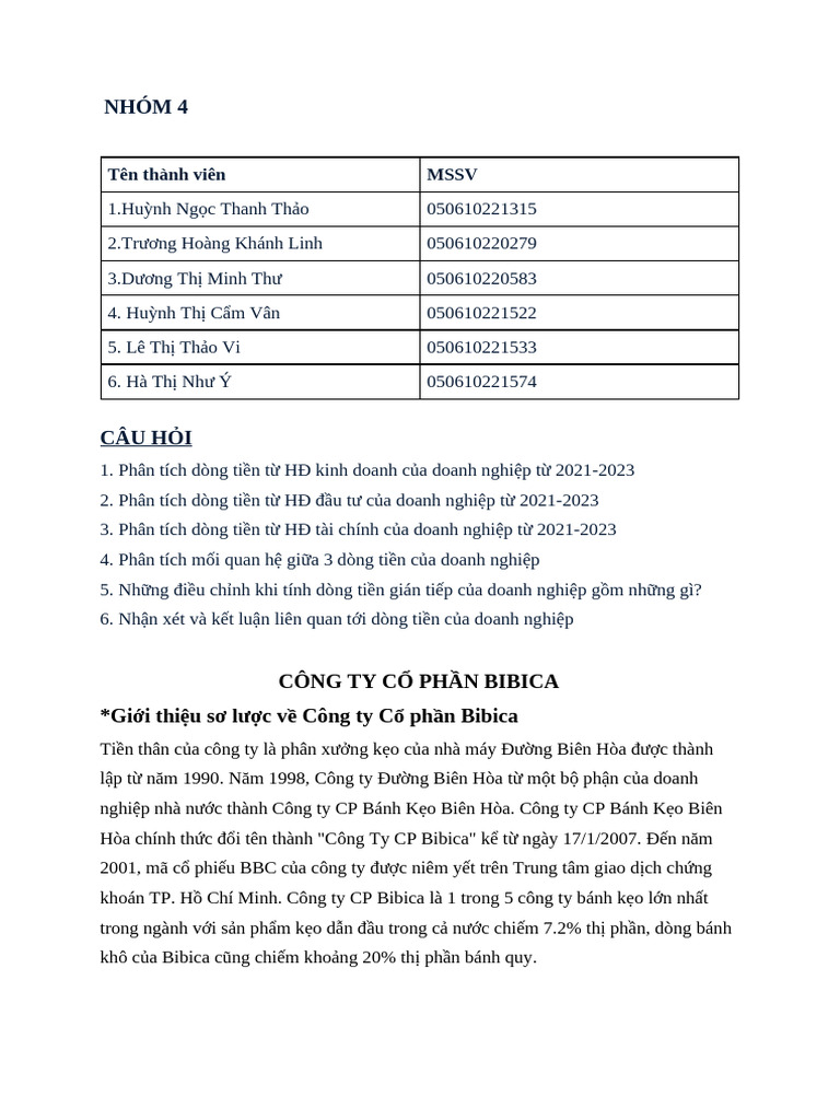 BÀI TẬP NHÓM - NHÓM 4 - L05 | PDF