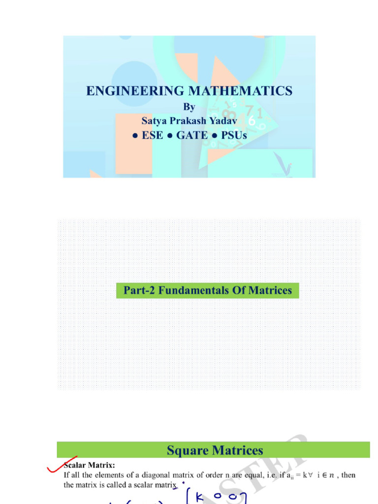 Maths lec-12 | PDF