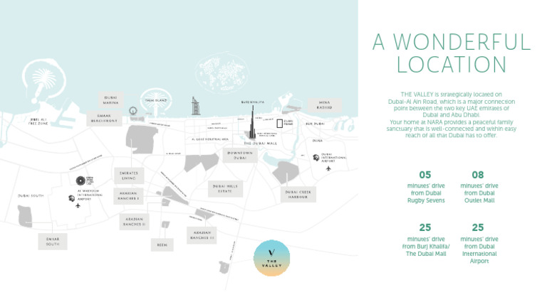 The Valley Location Map | PDF