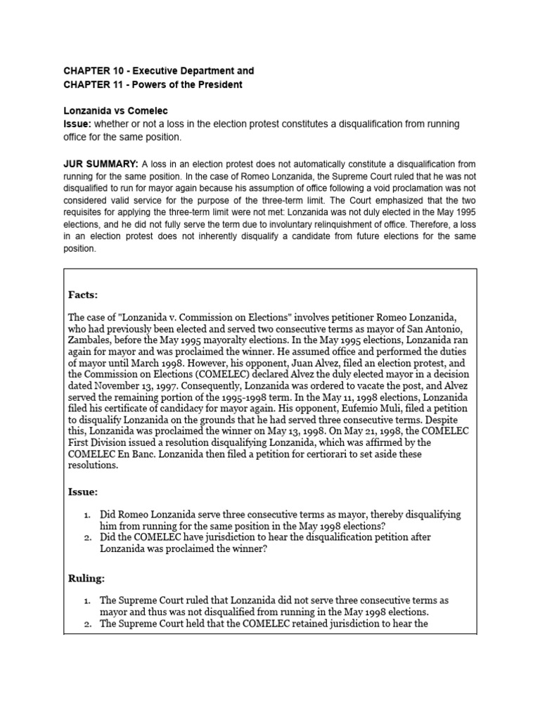 Cases for Consti Finals | PDF | Suspect Classification | Rational Basis ...