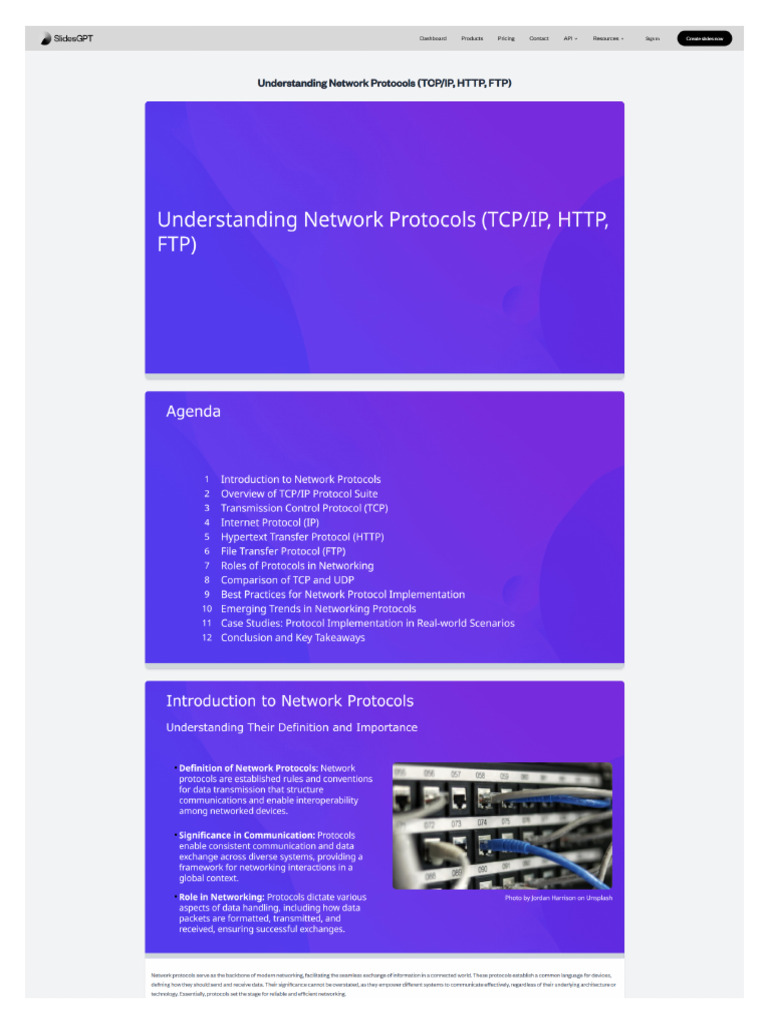 Networking protocols | PDF