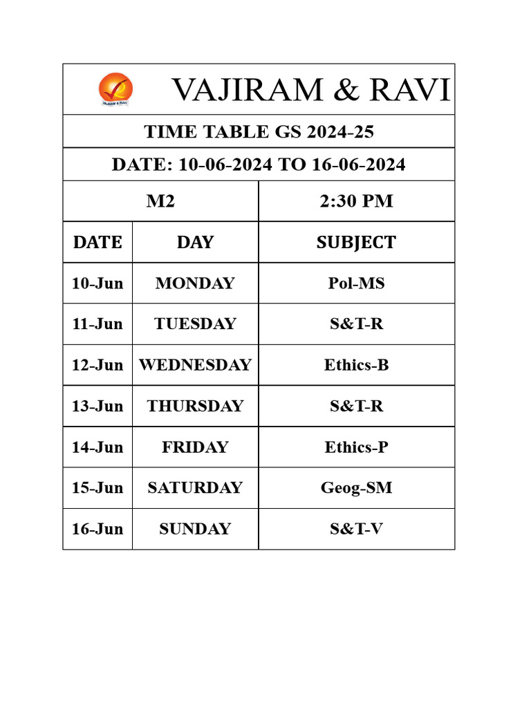 M2 (10 Jun To 16 Jun) | PDF