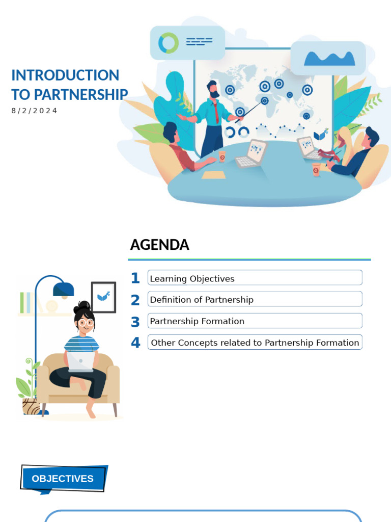 P01 Introduction To Partnership 1 | PDF | Partnership | Debits And Credits