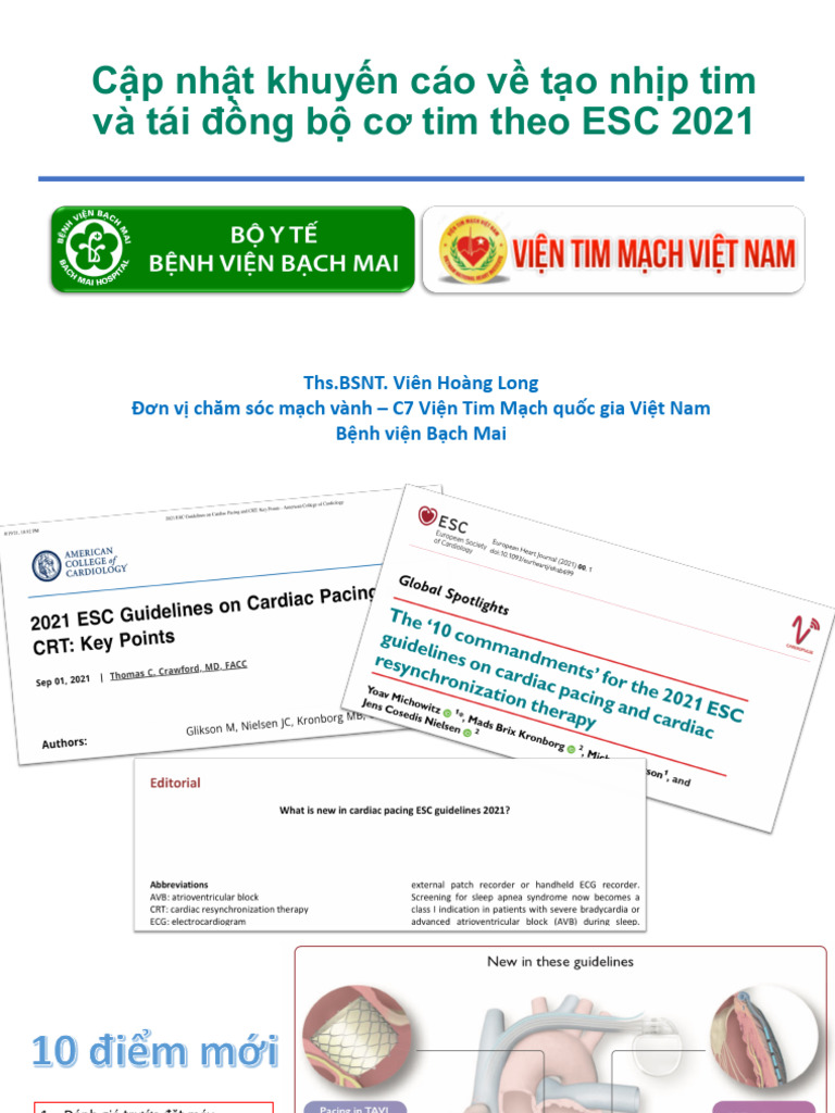 Cap Nhat Khuyen Cao Ve Tao Nhip Timva Tai Dong Bo Co Tim Theo Esc 2021 ...