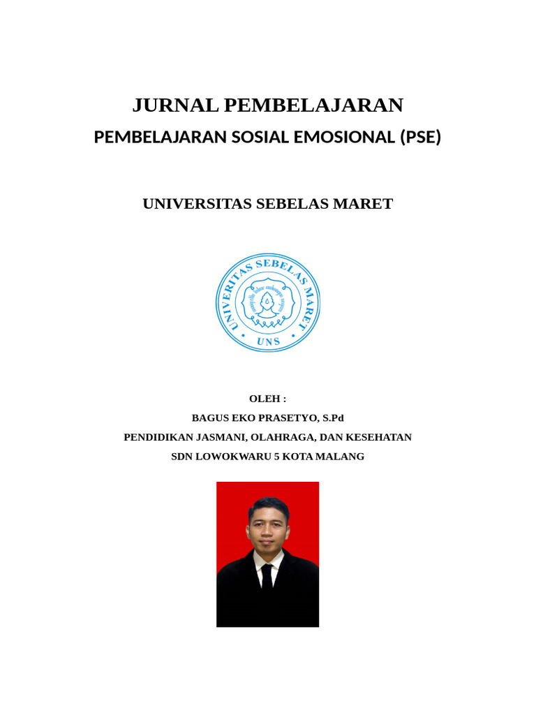 Bagus Eko Prasetyo - Pembelajaran Modul 2 - Pembelajaran Sosial Emosional (Pse) | PDF