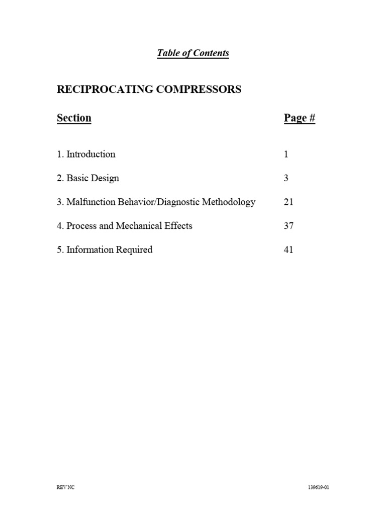Reciprocating Compressor Guide | PDF | Piston | Engines