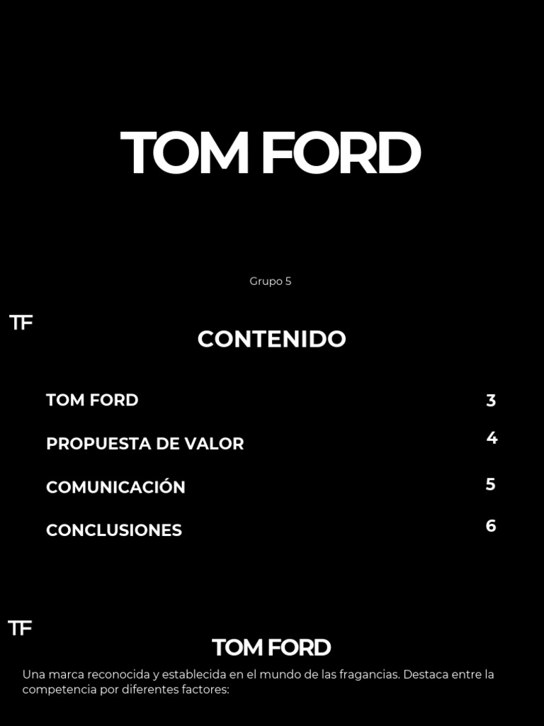 TOM FORD | PDF
