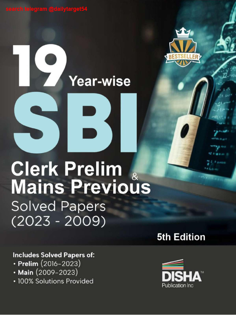 Sbi Clerk Pyq 2009-2023 | PDF | English Language