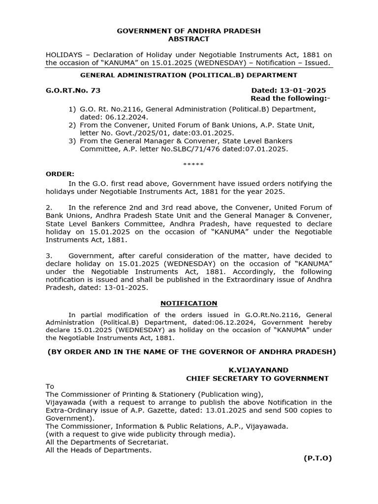 2025gad RT73 250113 131417 | PDF | Government | Government Of India