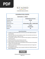 STADIO 2025 Academic Calendar - New Students - CL | PDF