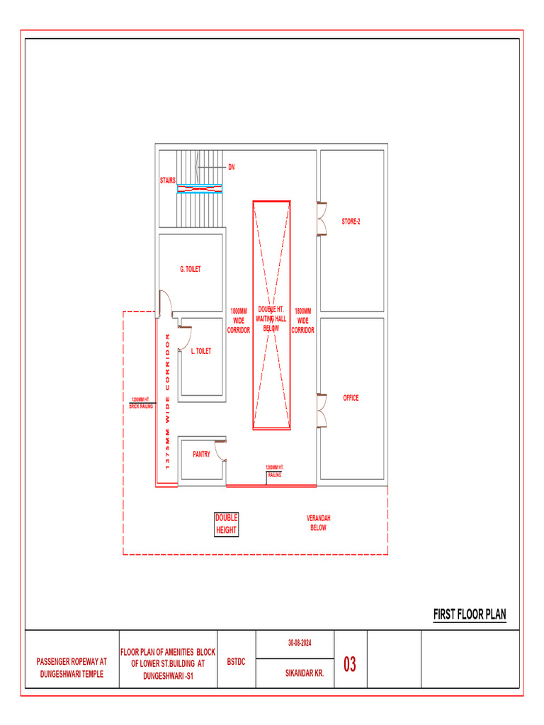 F.floor Plan Ropeway Dungeshwari | PDF | City Of Brisbane | Tourist Attractions