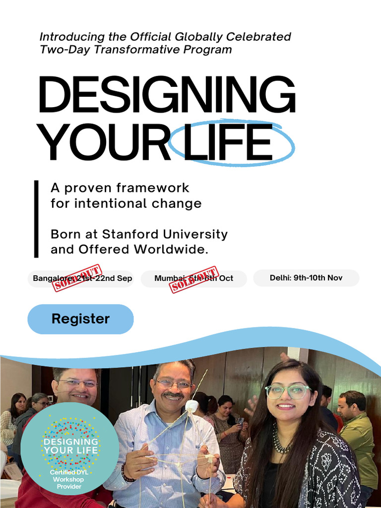 Transform Your Life: Designing Your Life Workshop | PDF