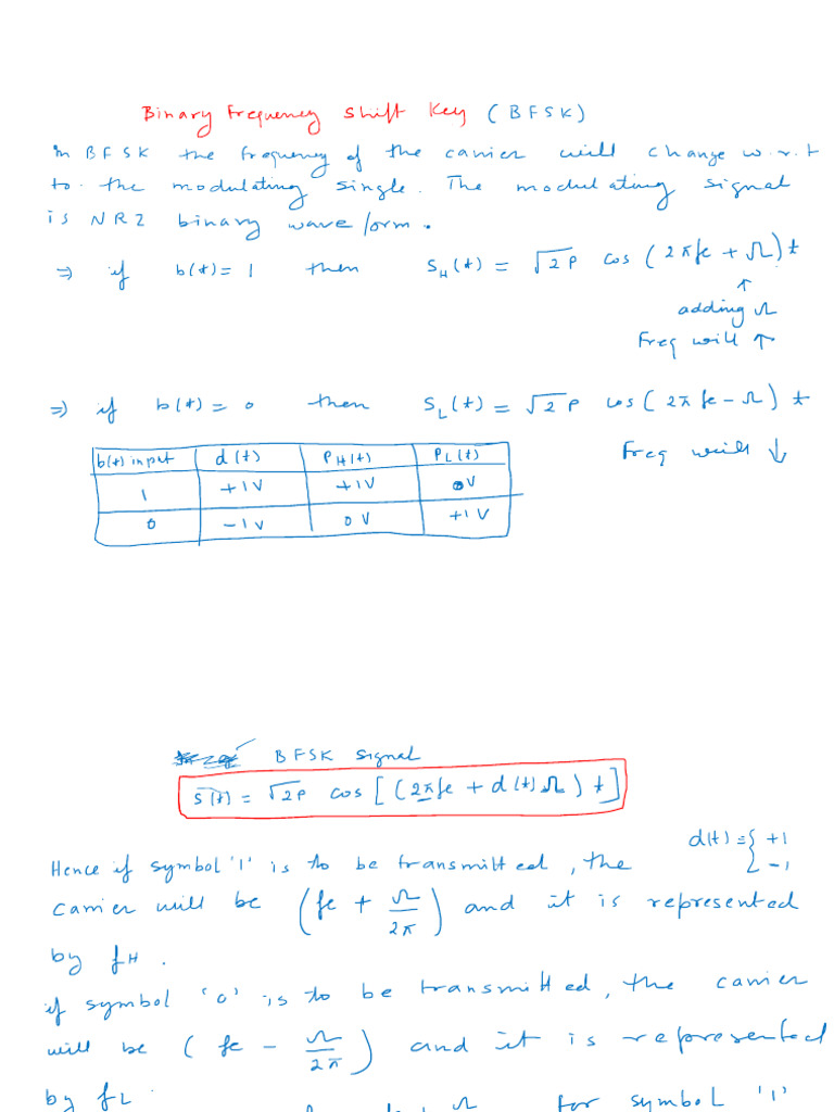 BFSK | PDF