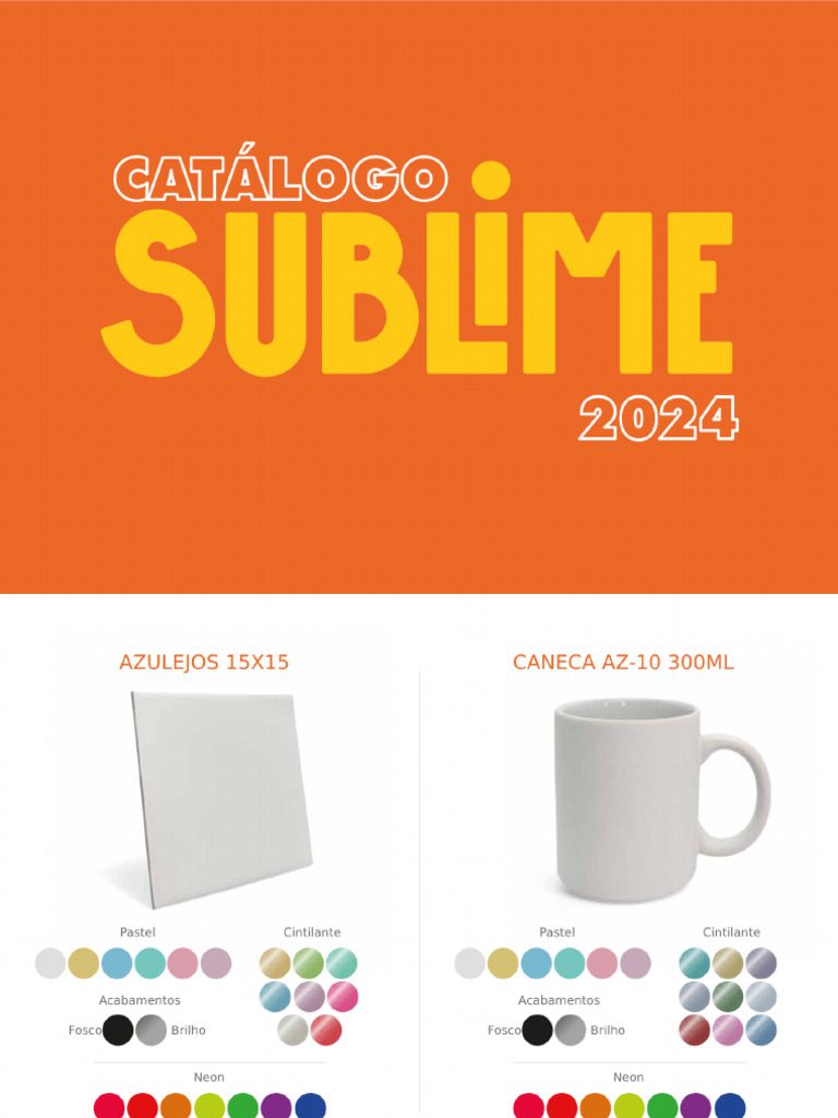 Catálogo 2024 Sublime PDF | PDF