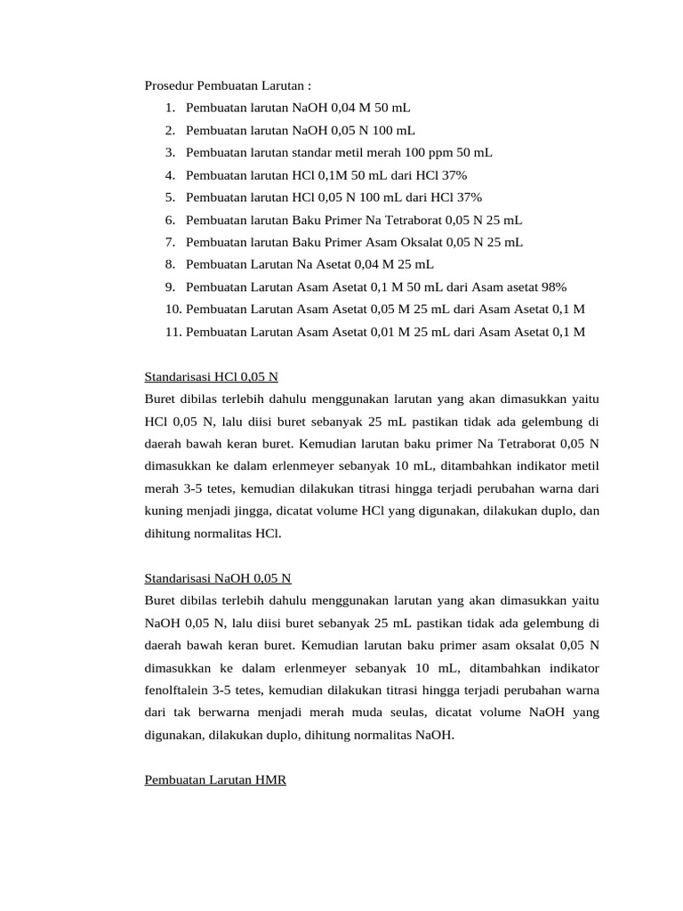 Prosedur Spektro Aslab | PDF