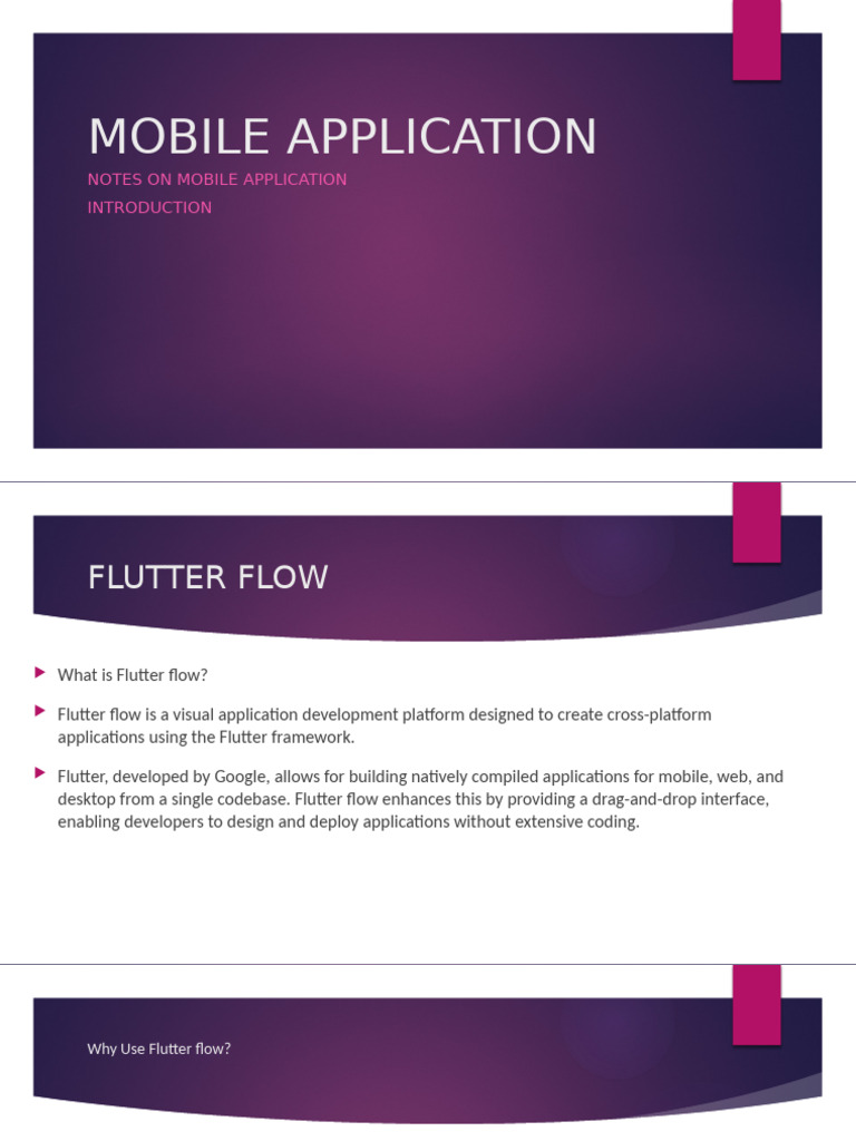 MOBILE APPLICATION | PDF