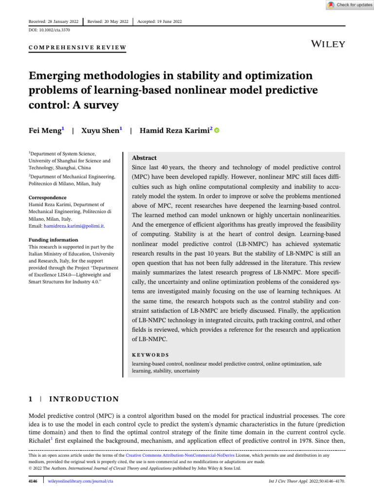 MPc emergin survey | PDF | Kalman Filter | Applied Mathematics