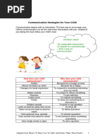 Hanen FUNdamentals Handout2 | PDF | Communication | Behavioural Sciences