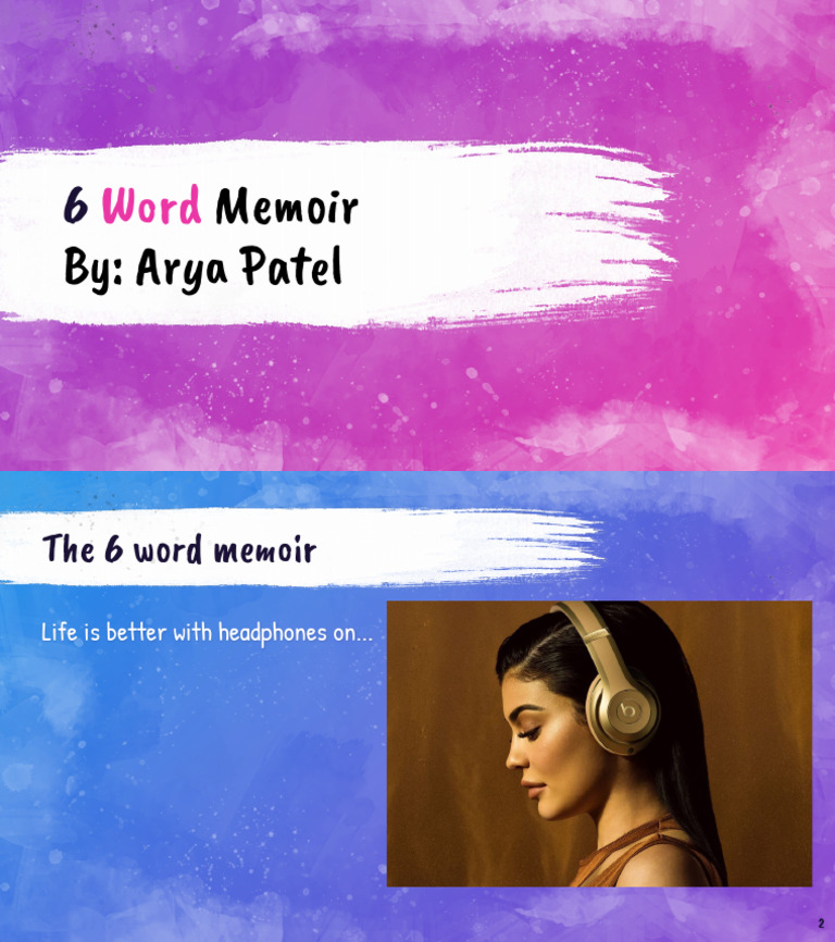 6 Word Memoir | PDF
