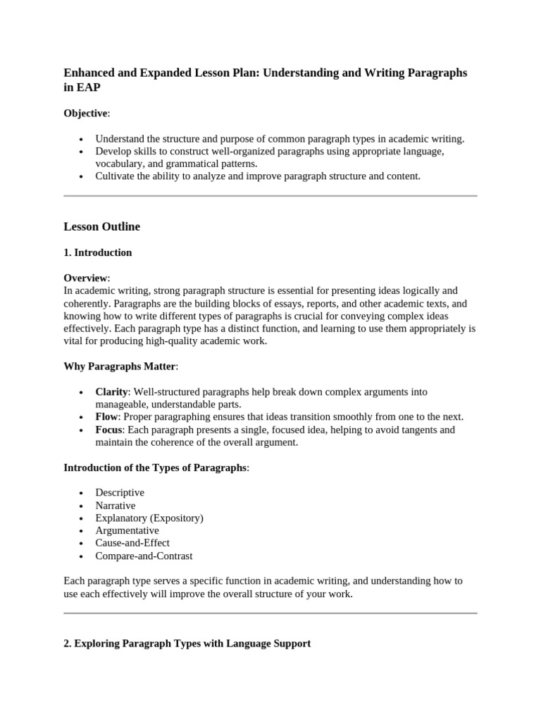 Writing Effective Academic Paragraphs | PDF | Evidence | Cognition