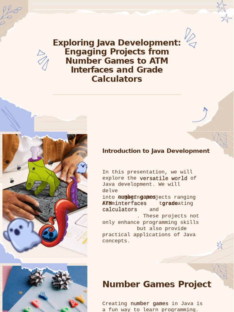 slidesgo-exploring-java-development-engaging-projects-from-number-games-to-atm-interfaces-and ...