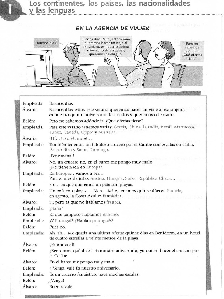 01 Continentes, Países, Nacionalidades y Lenguas | PDF