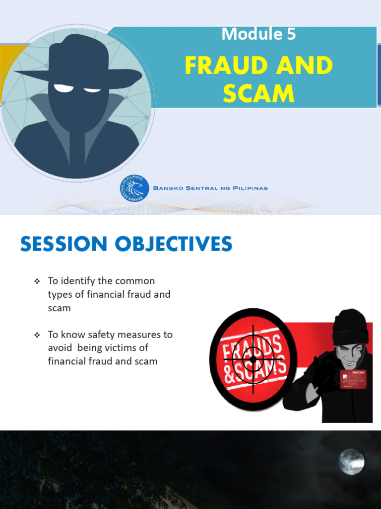 Module 5 Fraud_Scam | PDF | Automated Teller Machine | Phishing